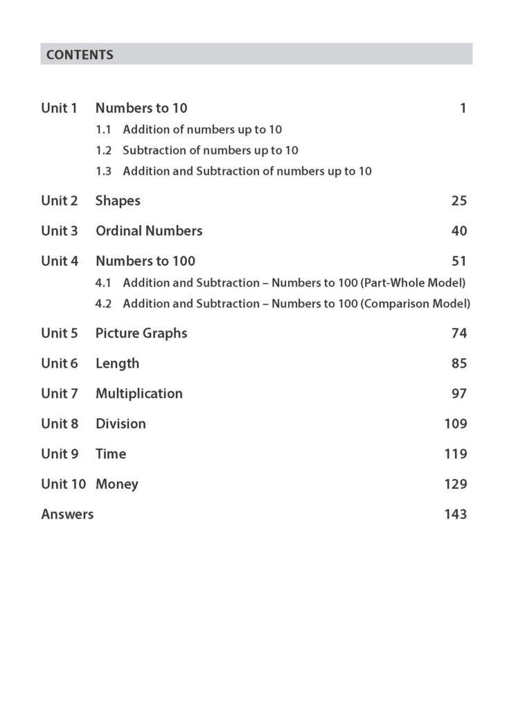 Primary 1 Mathematics Guide to Word Problems - The Counter Math Academy